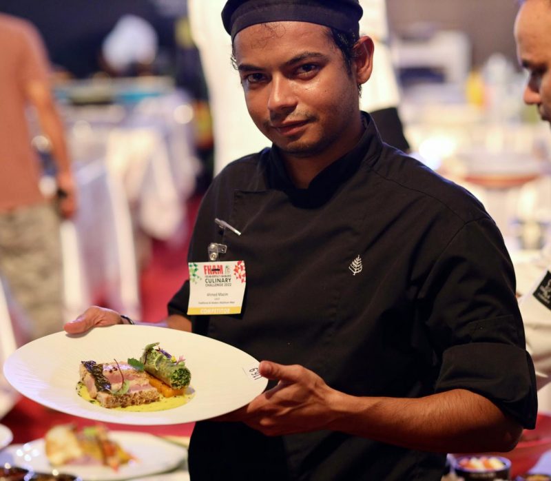 Chef of the Month: Ahmed Mazim, Chef de Partie at Four Seasons Landaa ...