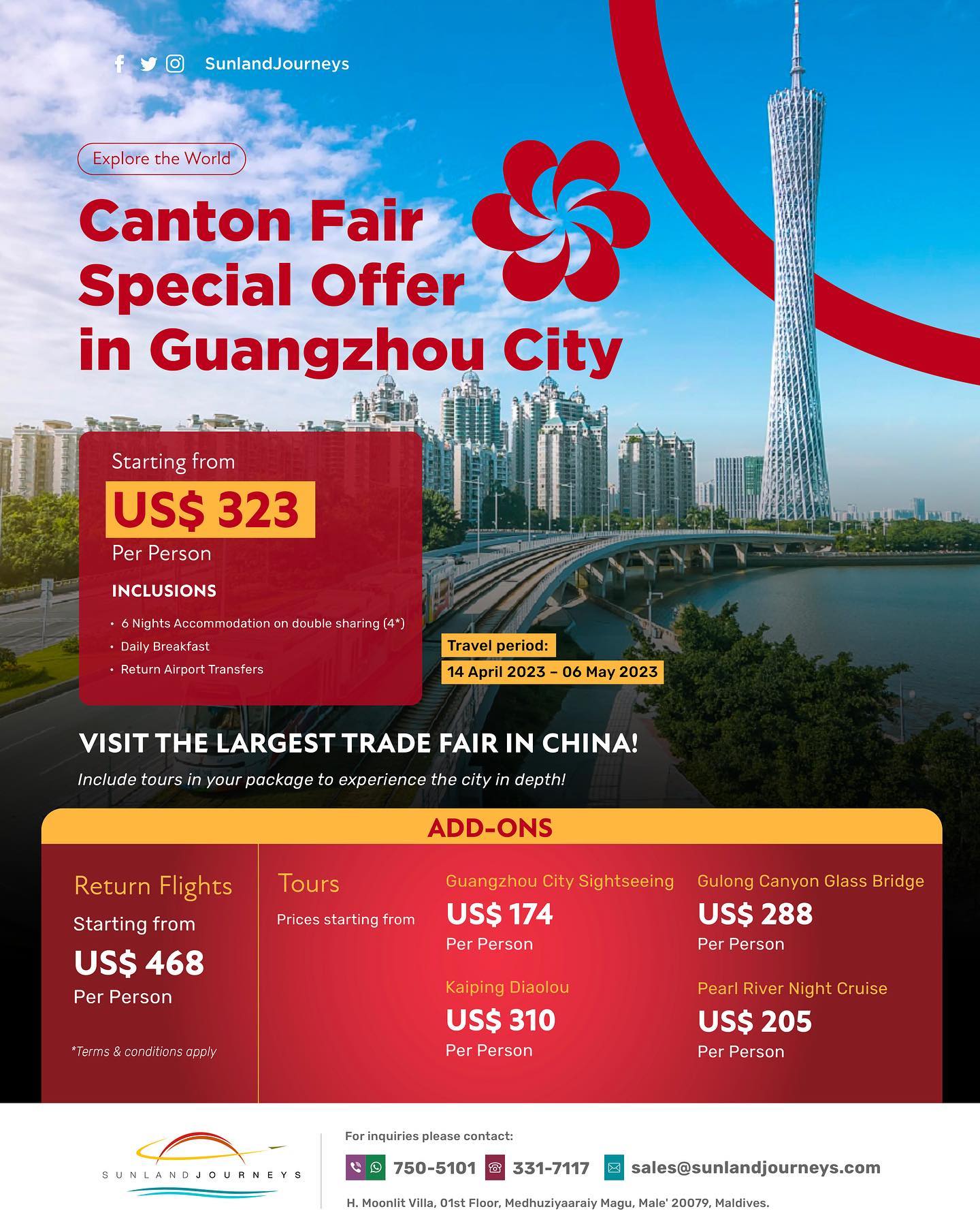 Sunland Journeys Offering Special Packages for Canton Fair 2023 ...