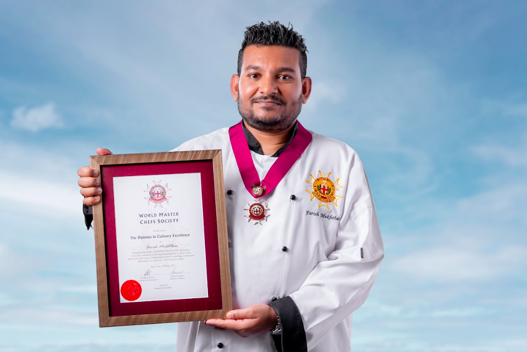 Executive Chef Farish Mukthar Becomes a Member of the World Master Chef ...