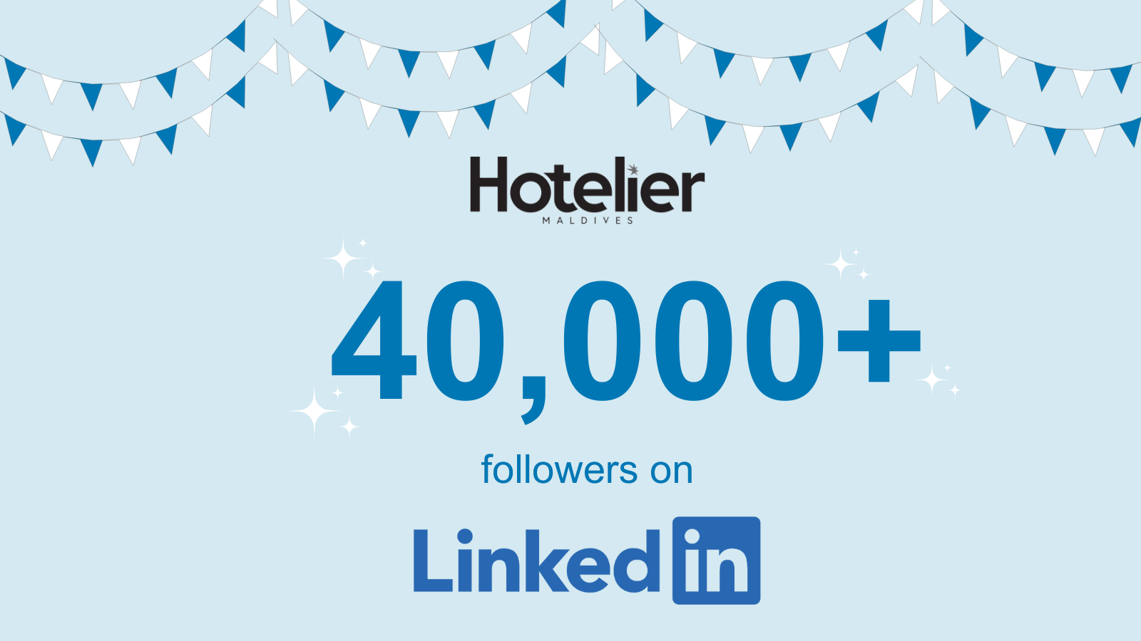 Hotelier Maldives LinkedIn Followers Surpass 40,000 – Hotelier Maldives
