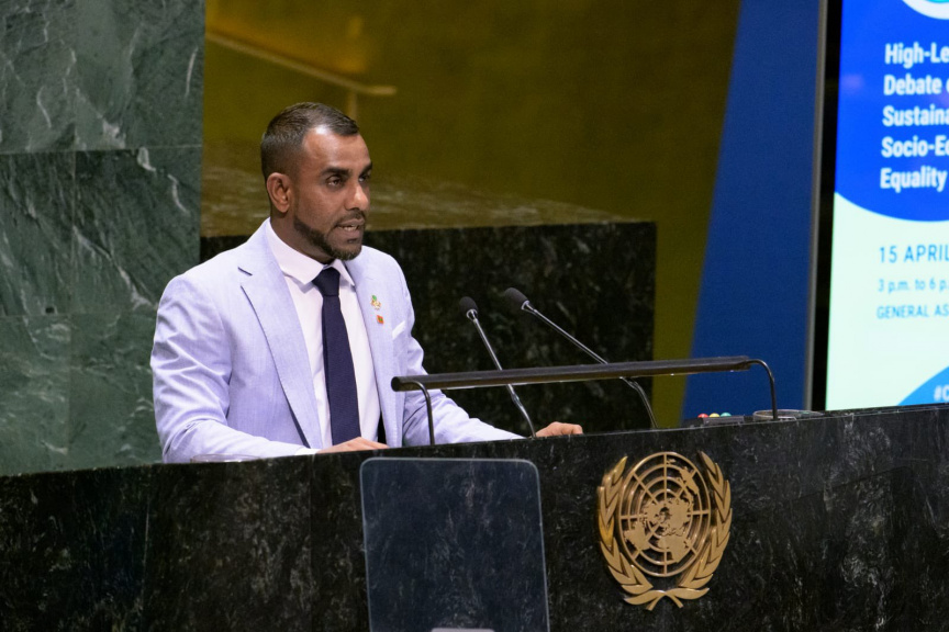 Tourism minister calls for financial reforms at UN debate – Hotelier Maldives