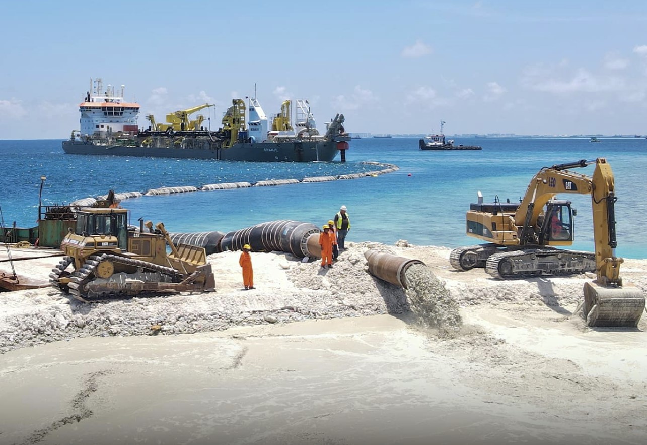 MATI backs Maldives’ land reclamation halt to protect reefs amid ...