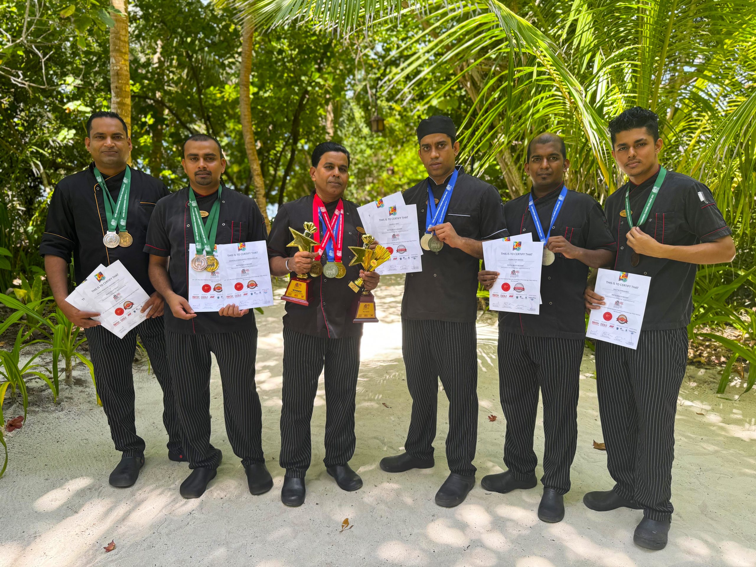 Reethi Beach Resort wins at Hotel Asia International Culinary Challenge ...