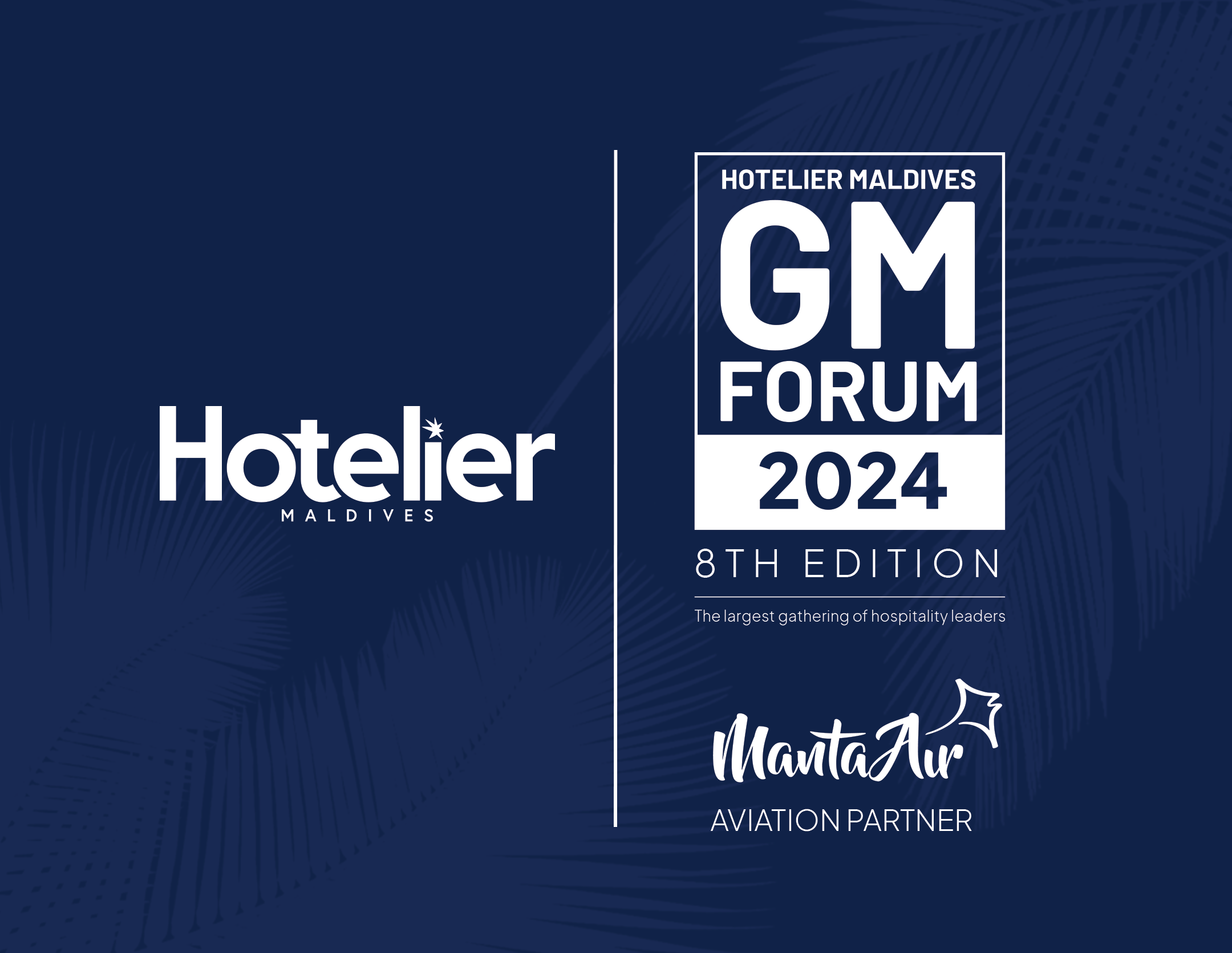 Manta Air announced as Aviation Partner for Hotelier Maldives GM Forum ...