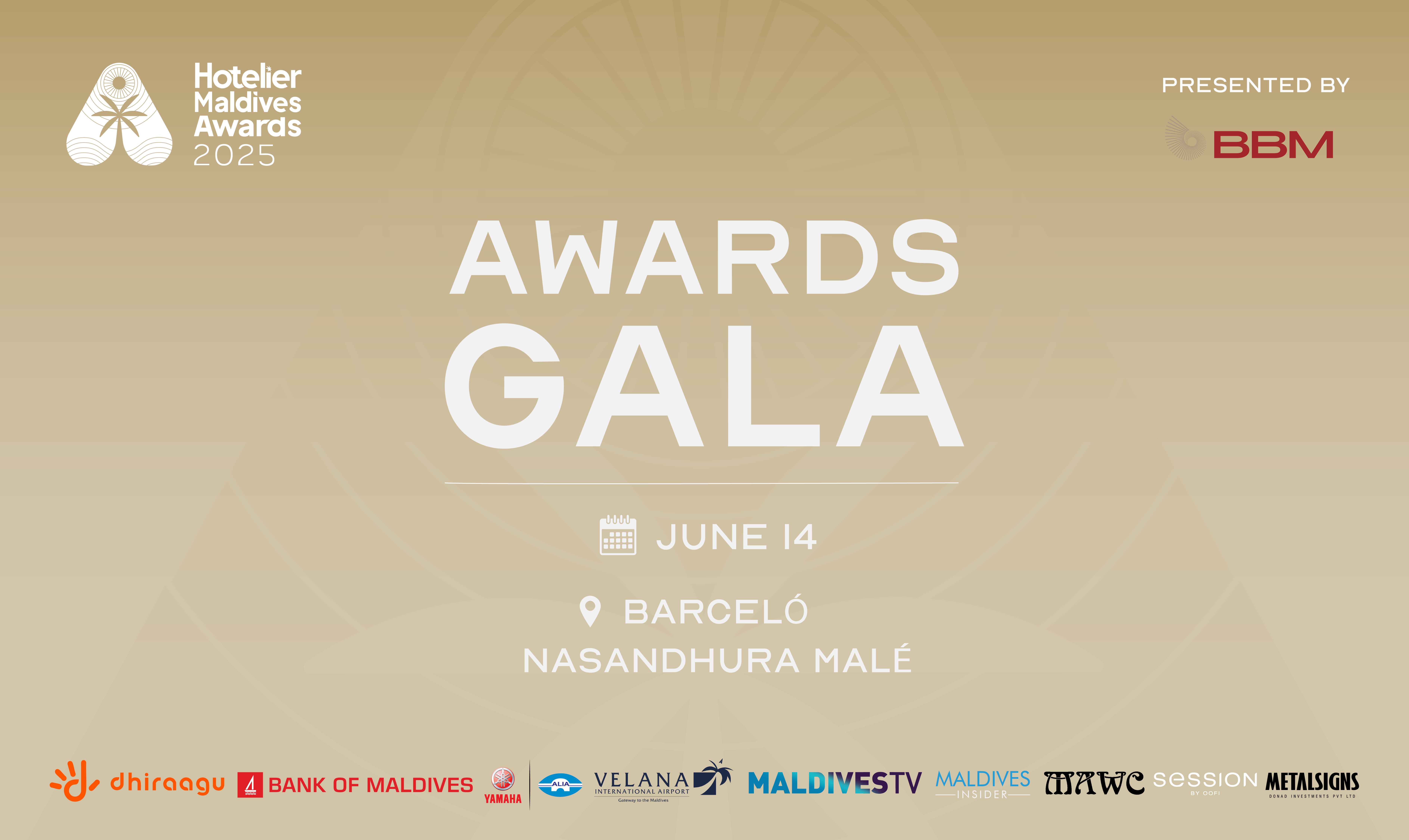 Hotelier Maldives Awards 2025 to take place at Barceló Nasandhura Malé ...