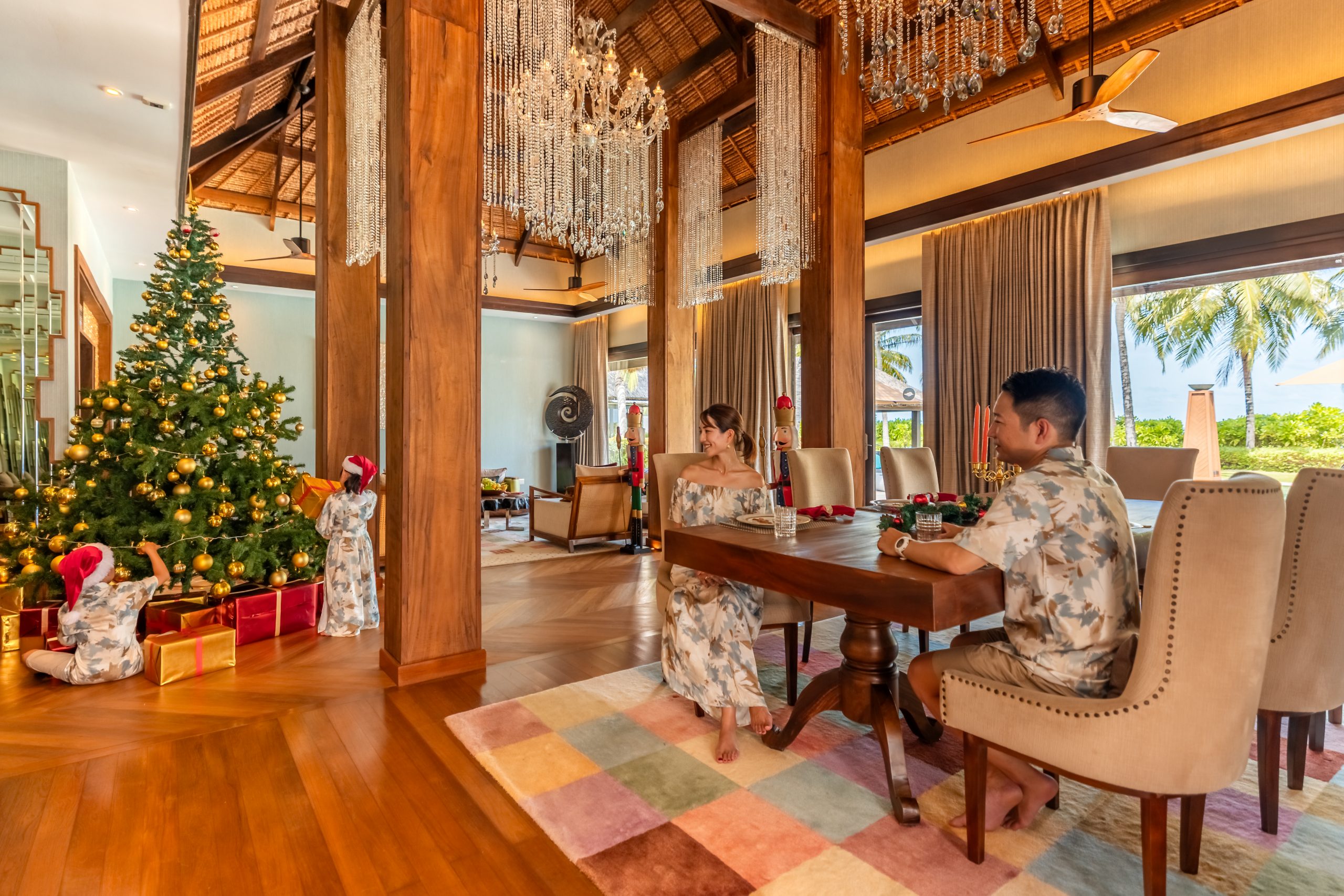 From Santa’s grotto to firelit shores: dazzling holiday at THE OZEN ...