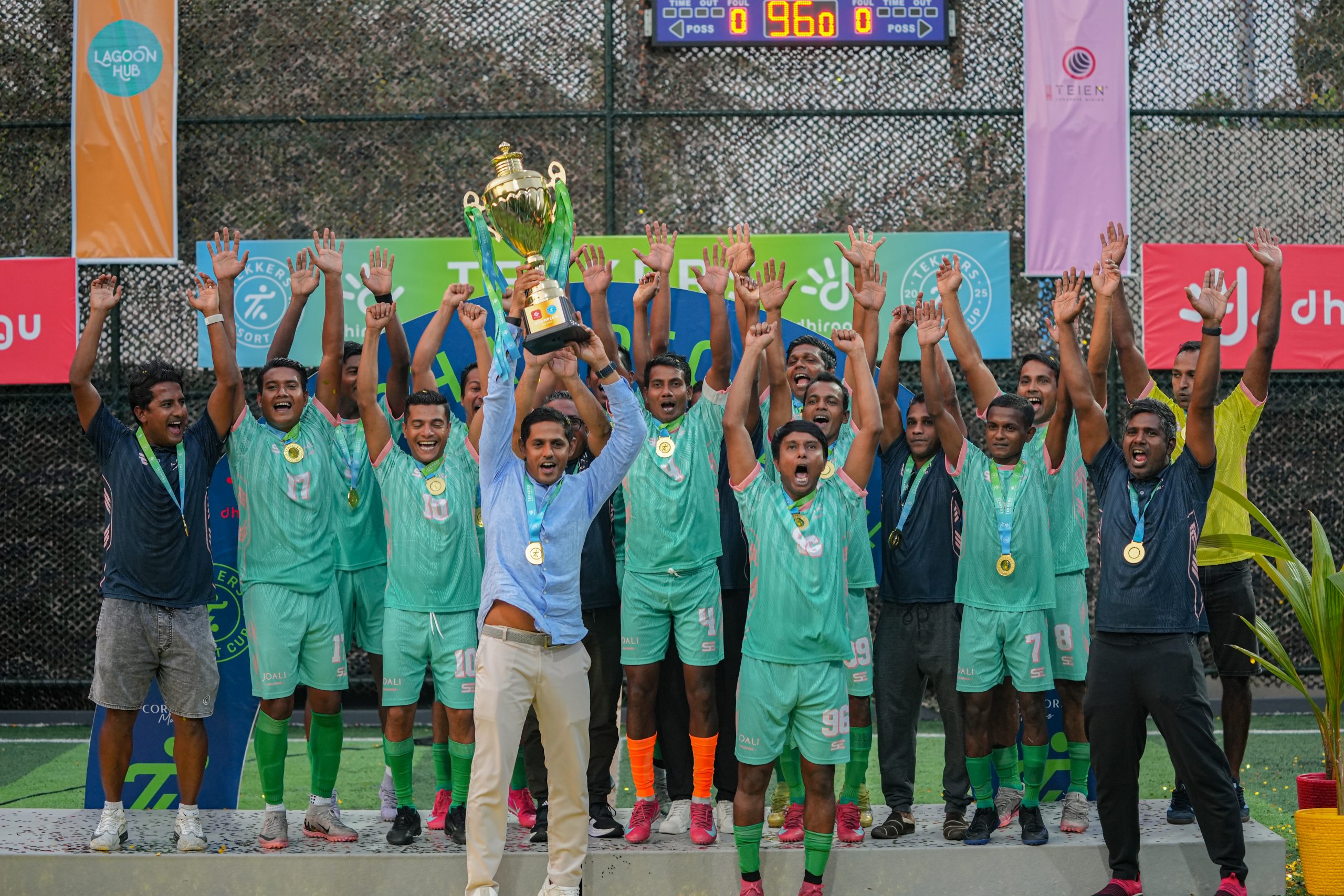 JOALI Maldives crowned Raa Zone champions in Tekkers Dhiraagu Resort ...