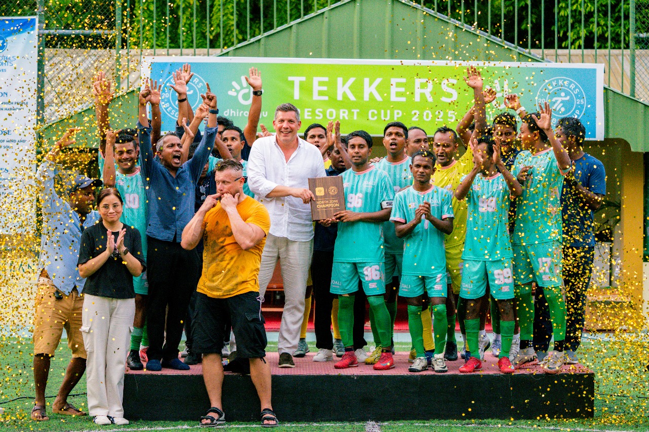 JOALI Maldives crowned North Zone champions at Tekkers Dhiraagu Resort Cup 2025 – Hotelier Maldives