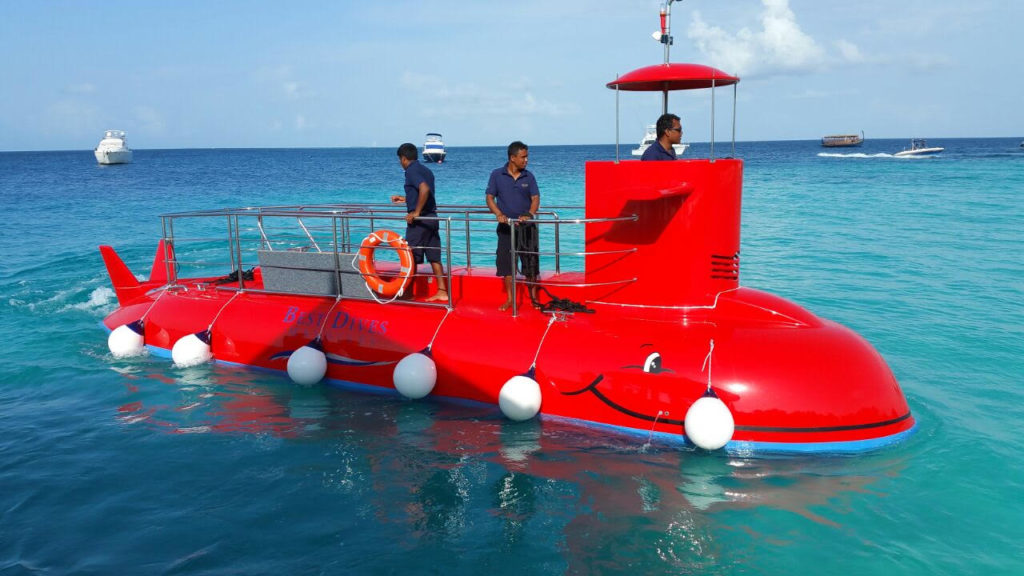 Best Dives Submarine – Hotelier Maldives