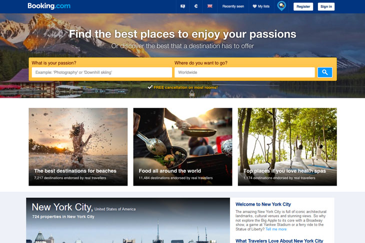Booking.com launches ‘Passion Search’ – Hotelier Maldives