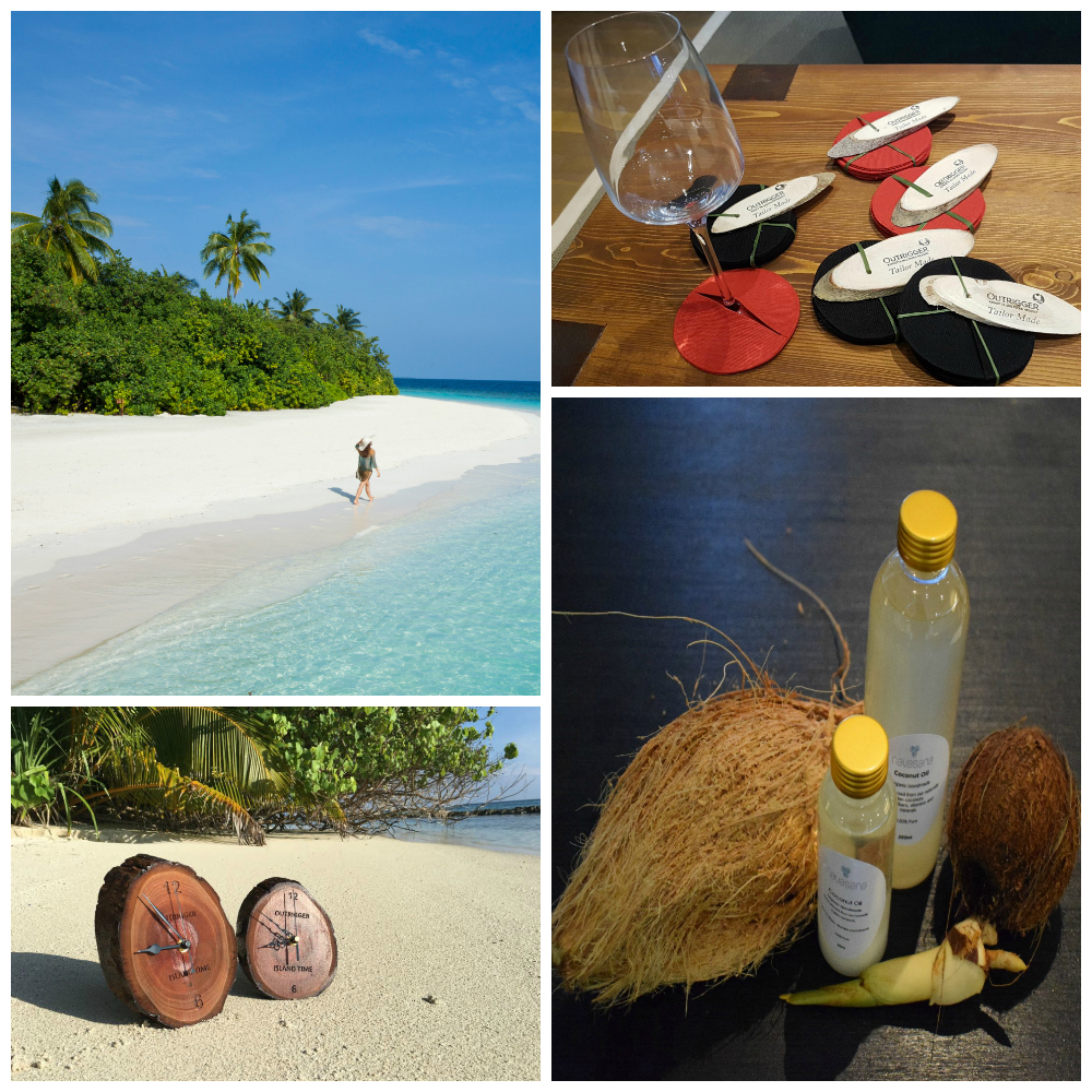 Oil Aboard the Coconut Express at Outrigger Konotta Maldives Resort ...