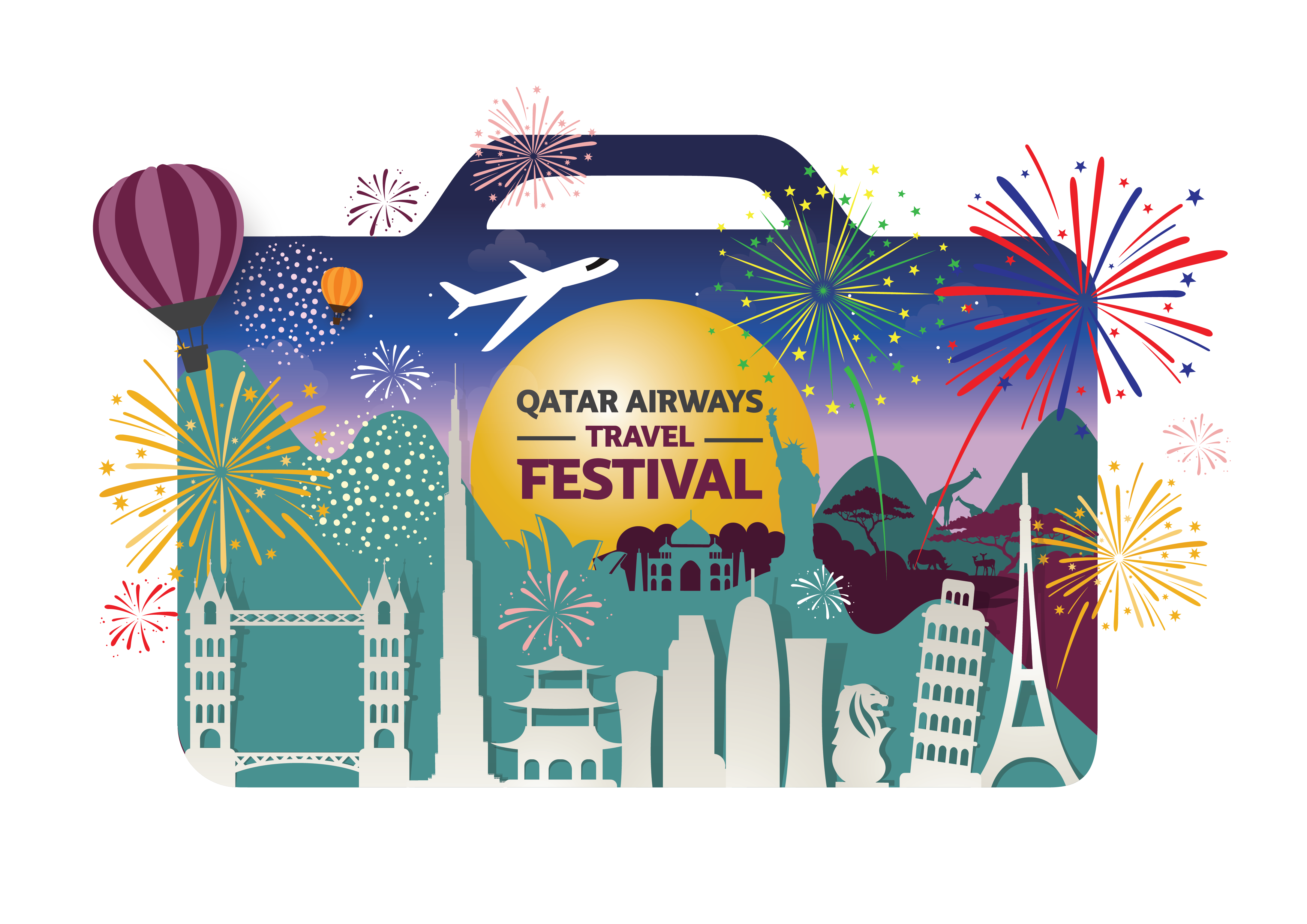 Qatar Airways Travel Festival_suitcase-01 – Hotelier Maldives