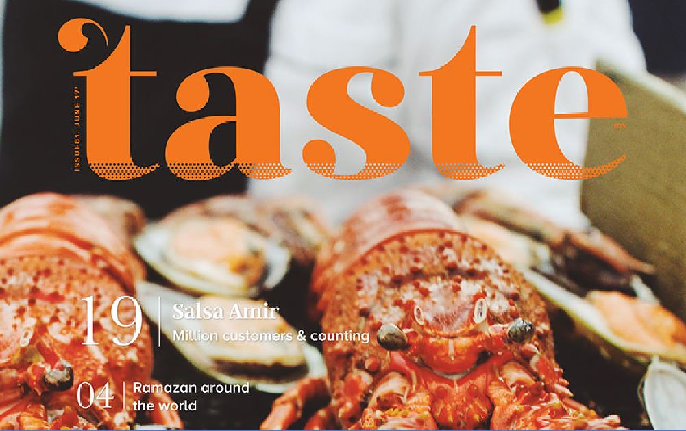 Taste: a new magazine featuring food and drink stories – Hotelier Maldives